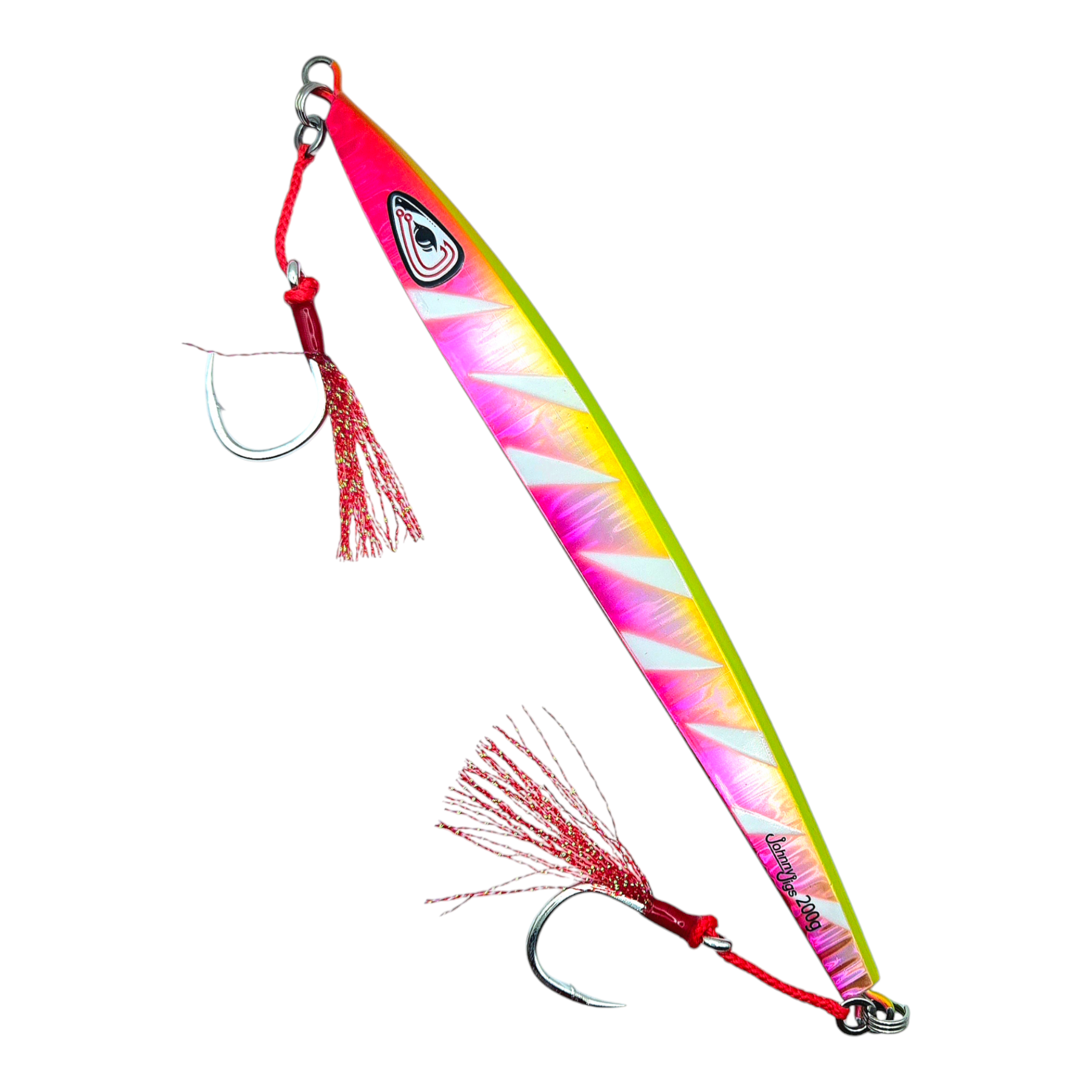 Slow Pitch Jig Flatty | Johnny Jigs | Watermelon