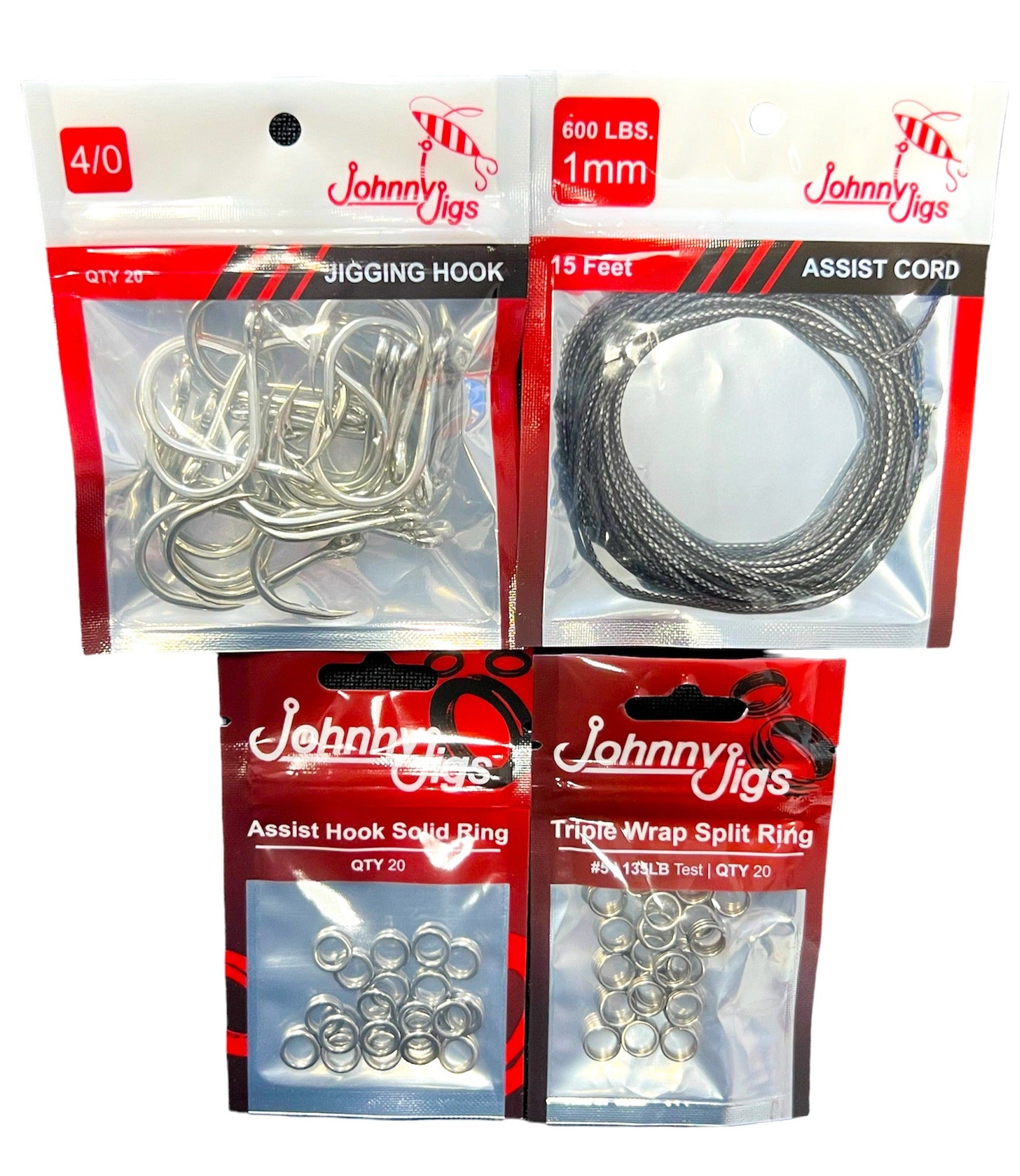 Assist Hook Tying Kit for Custom Rigging | Johnny Jigs