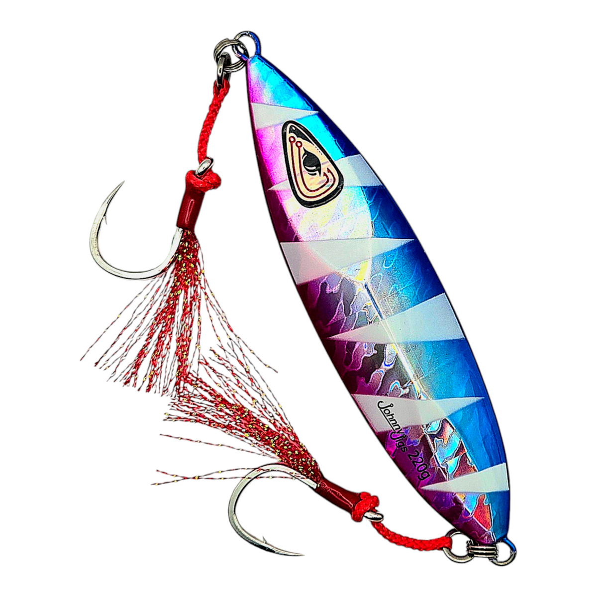 Slow Pitch Jig Ultra Flutter | Johnny Jigs | Blue/Pink