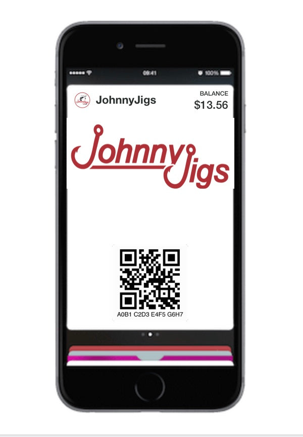 Johnny Jigs Gift Card – Perfect Gift | Johnny Jigs